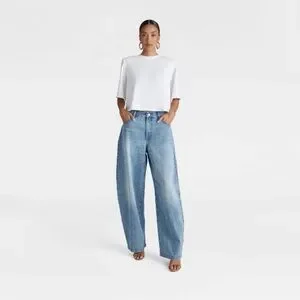 KBB By KAHLANA | Jeans | Kbb By Kahlana High Rise Barrel Wide Leg ...